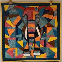 Patchwork Lion Pattern , Quilt Pattern Lion Design , Patchwork Sewing ...