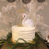 Swan Cake Topper Swan Birthday Swan Party Decor Swan Party Favors Swan ...