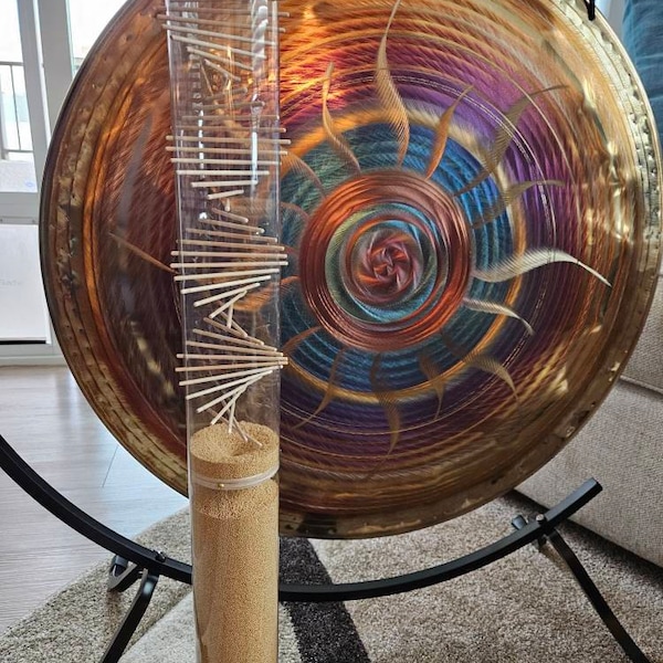 Small Amaranth Rainstick: 2 Minute Gentle Sound Healing Instrument - Etsy