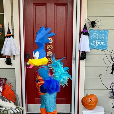 ROAD RUNNER / DIY Looney Tunes Mask - Etsy