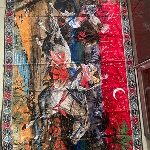 Wall Decor Pretty Islamic Pattern Vintage Rug Machine Made - Etsy