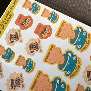Wacky Whiffer Whiffers Matte MAX SCENT Scratch and Sniff Stickers. Big ...