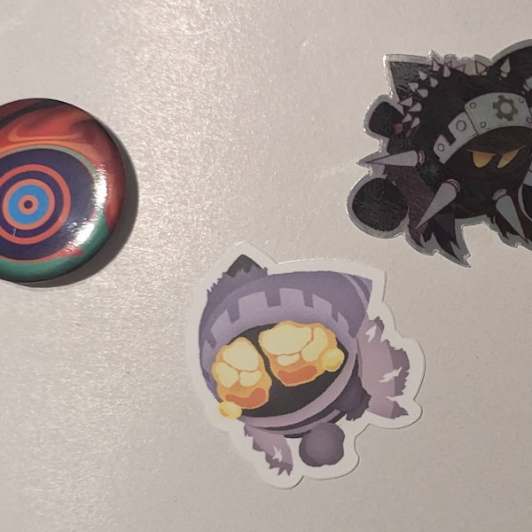 Wet Cat Magolor Kirby Sticker | Matte Waterproof Sticker - Etsy