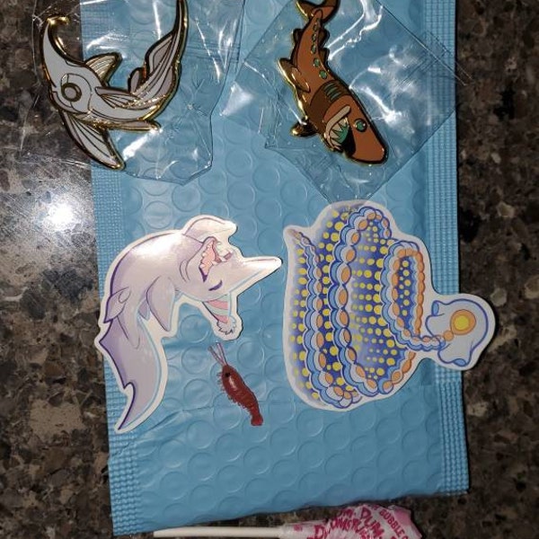 Deep Sea Creature Enamel Pins - 20 Designs! GLOWS IN DARK! - Etsy