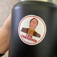 Dwight the Office CPR Certified Sticker, CPR Certified Sticker, Dwight ...