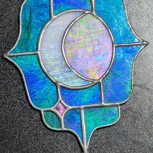 Lotus Pattern Stained Glass Pattern Flower Beginner Pattern DIY Stained ...