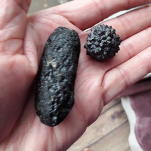 Tibetan Tektite / Black Tektite / Home Decor / Metaphysical / - Etsy