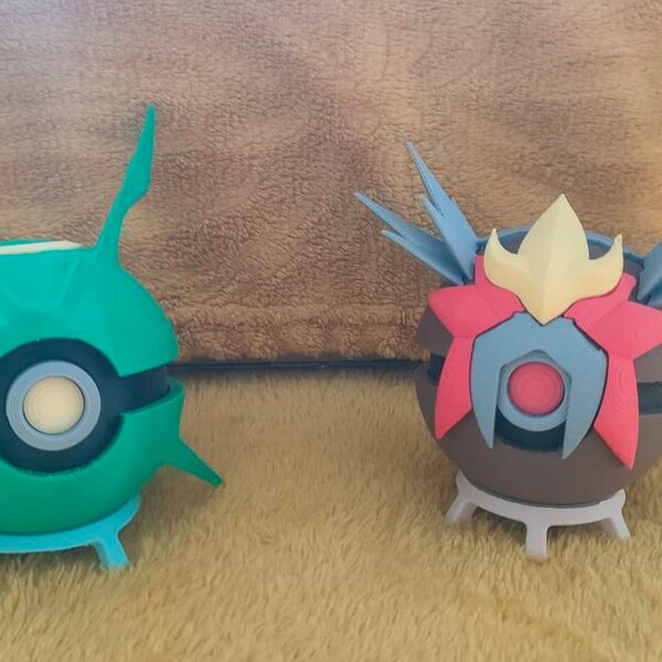 Rayquaza Themed Pokeball - Etsy