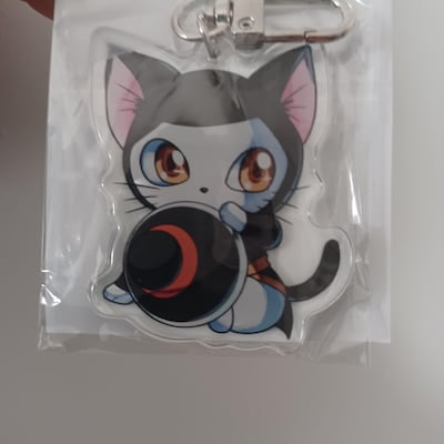 Soul Catibur Kitty Keychains - Etsy