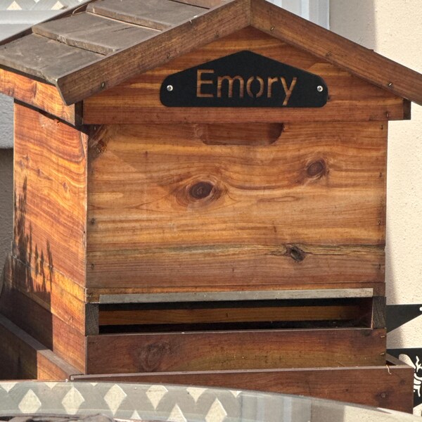 Beehive Rain and Snow Visor | Awning for Beehive | Snow and Rain ...