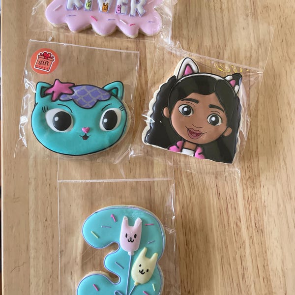 Gabby's Dollhouse Inspired Sugar Cookies - Etsy