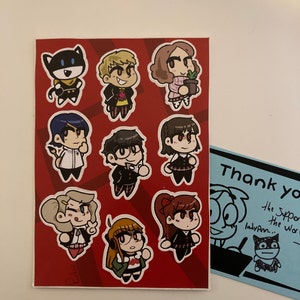 FF6 Character Sprites Vinyl Sticker Sheet - Etsy