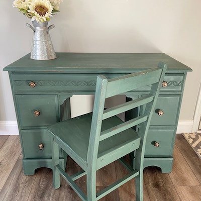 Jitterbug Teal Chalk Style Paint for Furniture, Home Decor, DIY ...