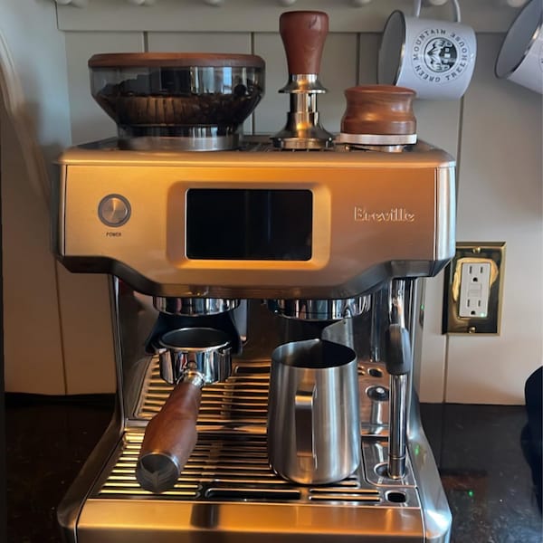58mm Coffee Distributor Wooden Espresso Distribution Tool for Leveling ...