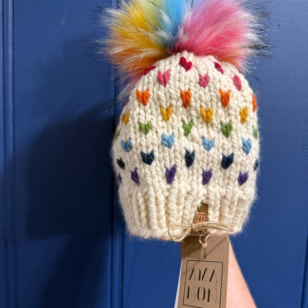 Hockey Team Inspired Toque Handmade With Merino Wool in Different Sizes ...