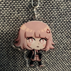 DR 2 Girls Keychains Mahirui Hiyoko Saionji Chiaki Ibuki - Etsy