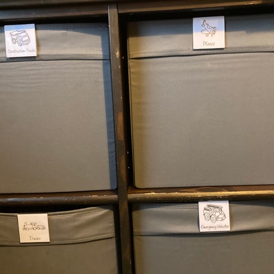 Printable Dresser Drawer Labels for Kids Clothing and Accessories ...