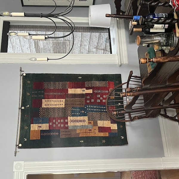 Metal Rug Hanger,quilt Hanger ,hardware Set,wall Rug Holder,tapestry ...
