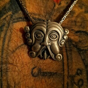 Venetian carnival mask pin Enigmatic metal mask Original | Etsy