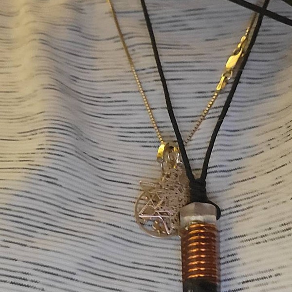 Elite Shungite Orgonite Pendant for Men Adjustable Deep 5G Emf ...