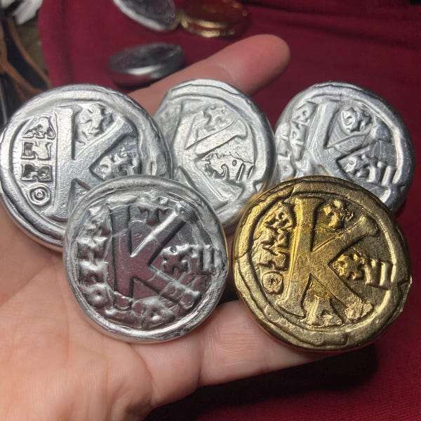 VIKING RUNIC COMPASS - (2 Sided) Graphite Coin Mold - Etsy