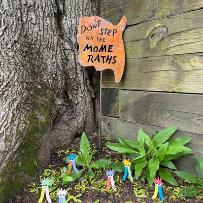 Don't Step on the Mome Raths Wall Sign Alice in Wonderland Free ...