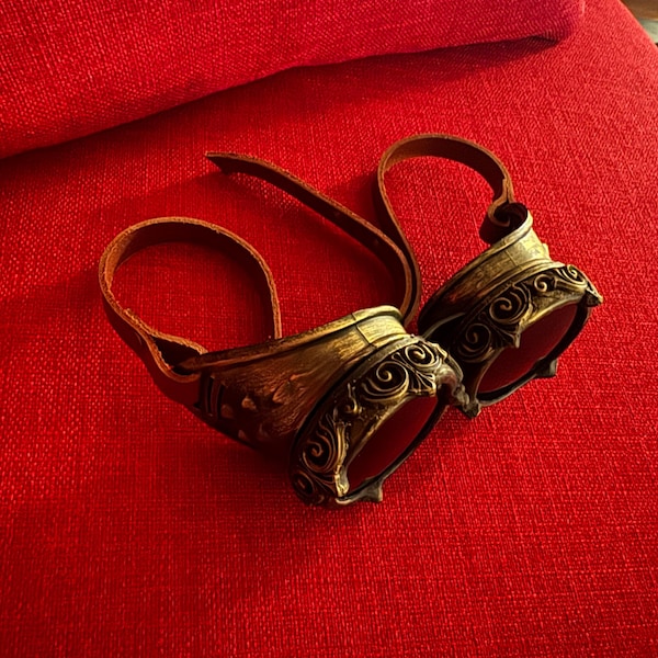 Steampunk Goggles Aviator Glasses Vintage Goggles, Victorian Goggles ...