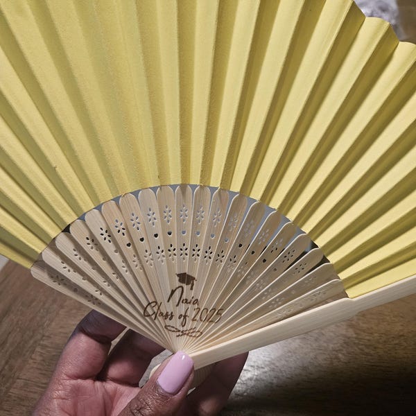 Bulk Graduation Fan Class of 2024 Custom Graduation Favor Fan ...