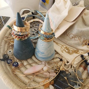 Minimalist Concrete Magnets. Modern Half Moon Fridge Magnets. - Etsy