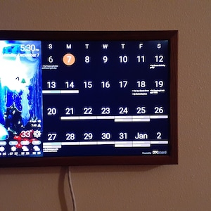 32 Digital Wall Display Smart Screen Wifi Calendar Raspberry Pi Smart ...