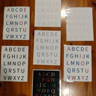 Basic Alphabet for Preschool Pre-k and Kindergarten Printable Download ...