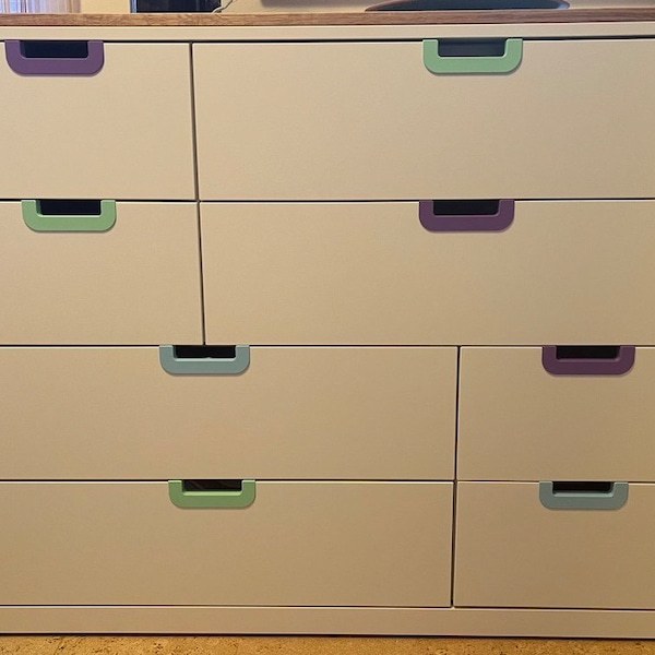 IKEA Alex Drawer Handle With Label Holder Home Organizing Various ...