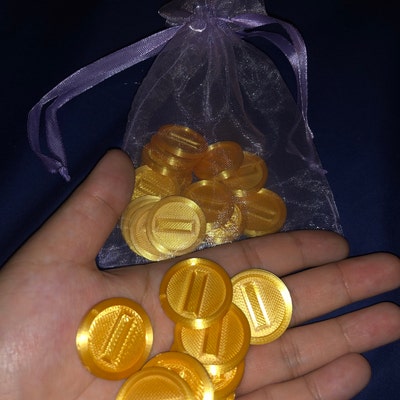 Replica / Mario Gold Coin Double Sided - Etsy