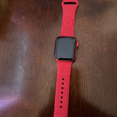 Evil Queen Villains Inspired Laser Engraved Apple Watch Band - Etsy