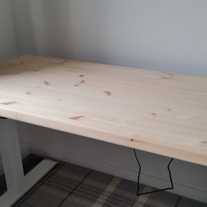DIY // Ellipse Oval Solid Pine Table Top - Etsy UK