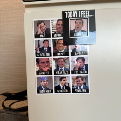 Michael Scott Mood Magnet Prison Mike Michael Scott Gifts Steve Carrell ...
