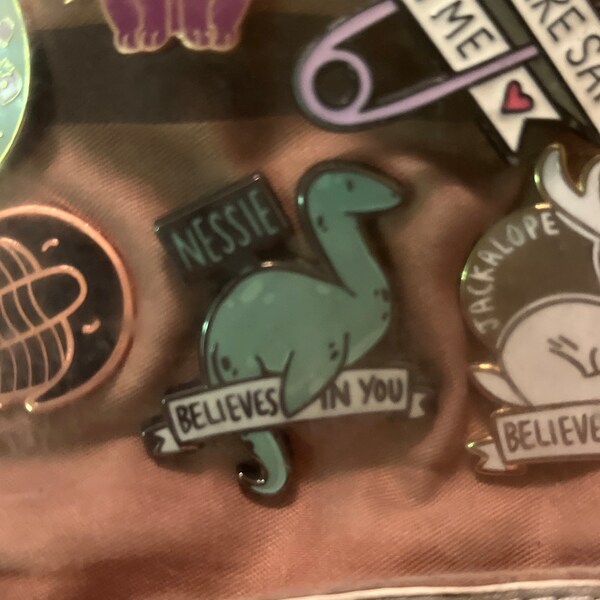 Motivational Cryptids V2 1.5" Hard Enamel Pins - Etsy