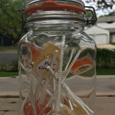 Pear Ginger Lollipops // Fall Wedding Favors // Summer Wedding // 10 ...