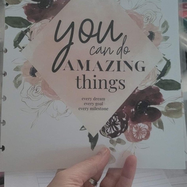 Burgundy Blush Floral Clipart, Boho Wreath Clipart, Watercolor Frame ...