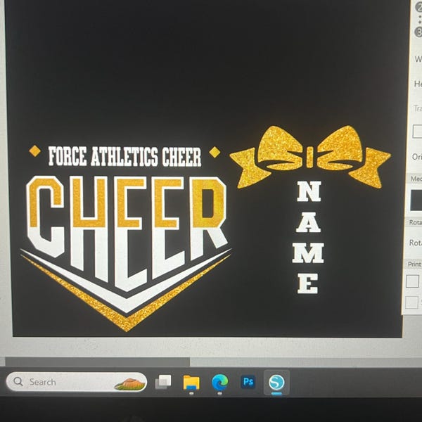 Cheer Team Template SVG: Bold and Eye-catching Design for Your ...