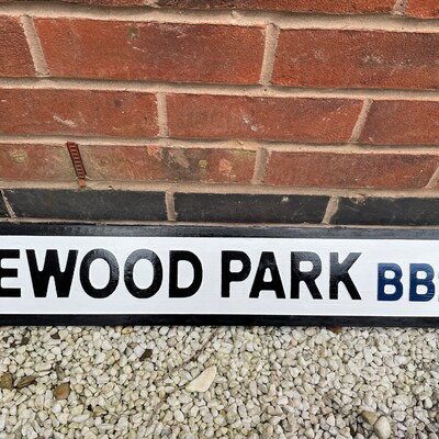 City Ground Vintage Nottingham City Street Sign Football Ground Road ...