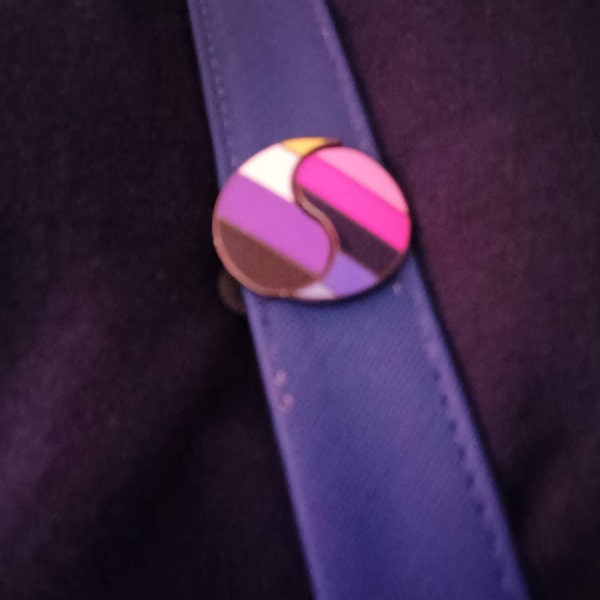 Customizable Pride 2-pin Set UPDATED LGBT Gay Bi Lesbian Trans Ace ...