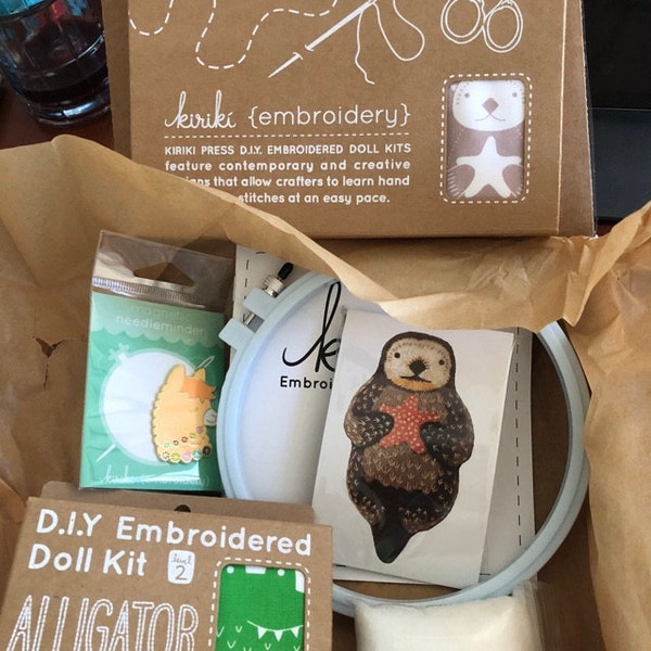 Embroidery Starter Kit - Beginner Embroidery - Etsy