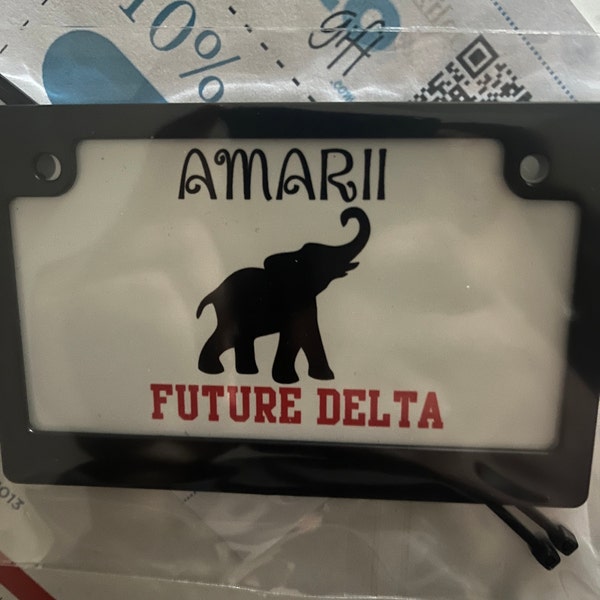 Your Design Personalized Bike Plates and License Plates 6 Sizes to ...