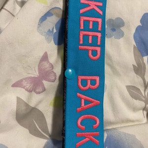 1 Patch IGNORE ME 8 Inches X 3 Inches Sew On Customizable | Etsy