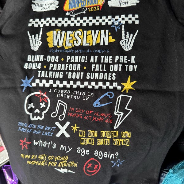 Emo Birthday Tour Family Customizable T-shirt XS-5XL / Custom Tour ...