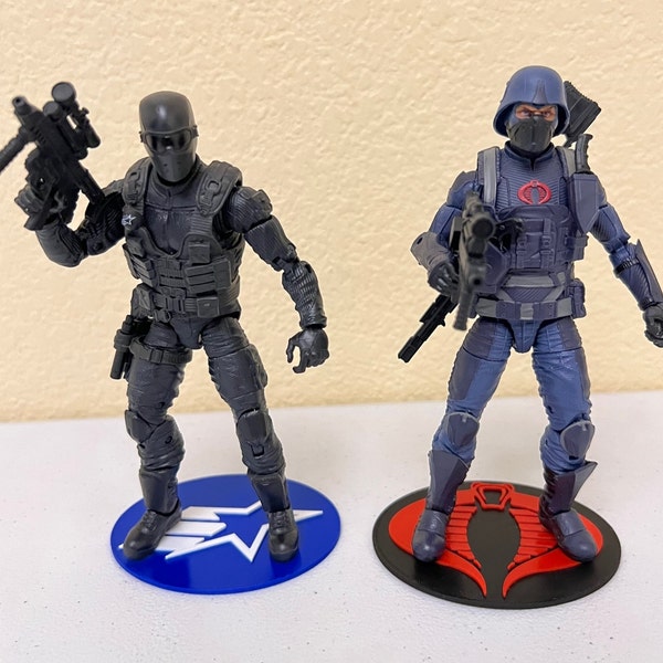G.I. Joe Classified Compatible Figure Stands - GI Joe and Cobra Highly ...