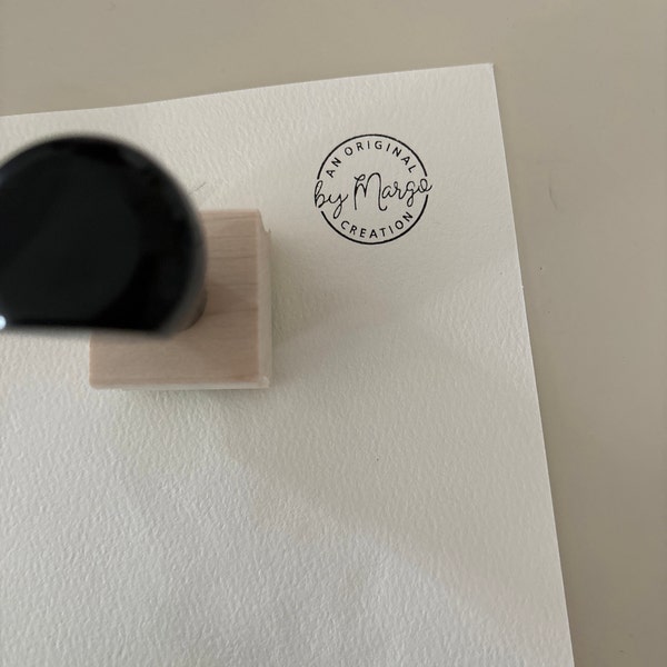 Created by Stamp, Handmade by Labels Stamp, Custom Made by Stamp ...