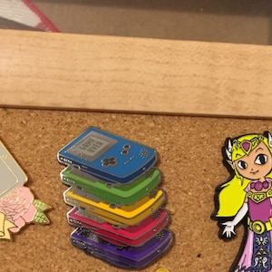 Game Boy Colors Enamel Pin - Etsy