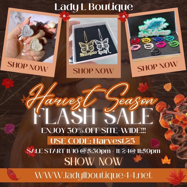 Fall Season Flash Sale Flyer, Autumn Flash Sale, Hello Fall Sale Flyer ...